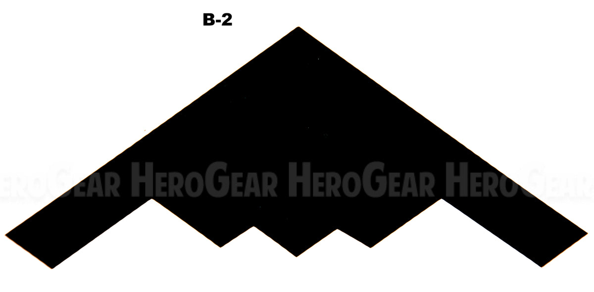 B-2 Spirit Top View Vinyl Decal – Hero Gear LLC