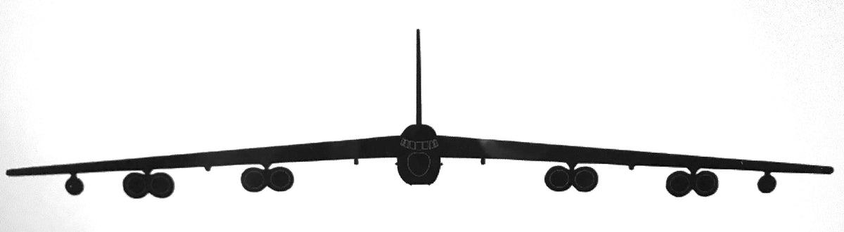 B-52 Stratofortress Front View Vinyl Decal – Hero Gear LLC