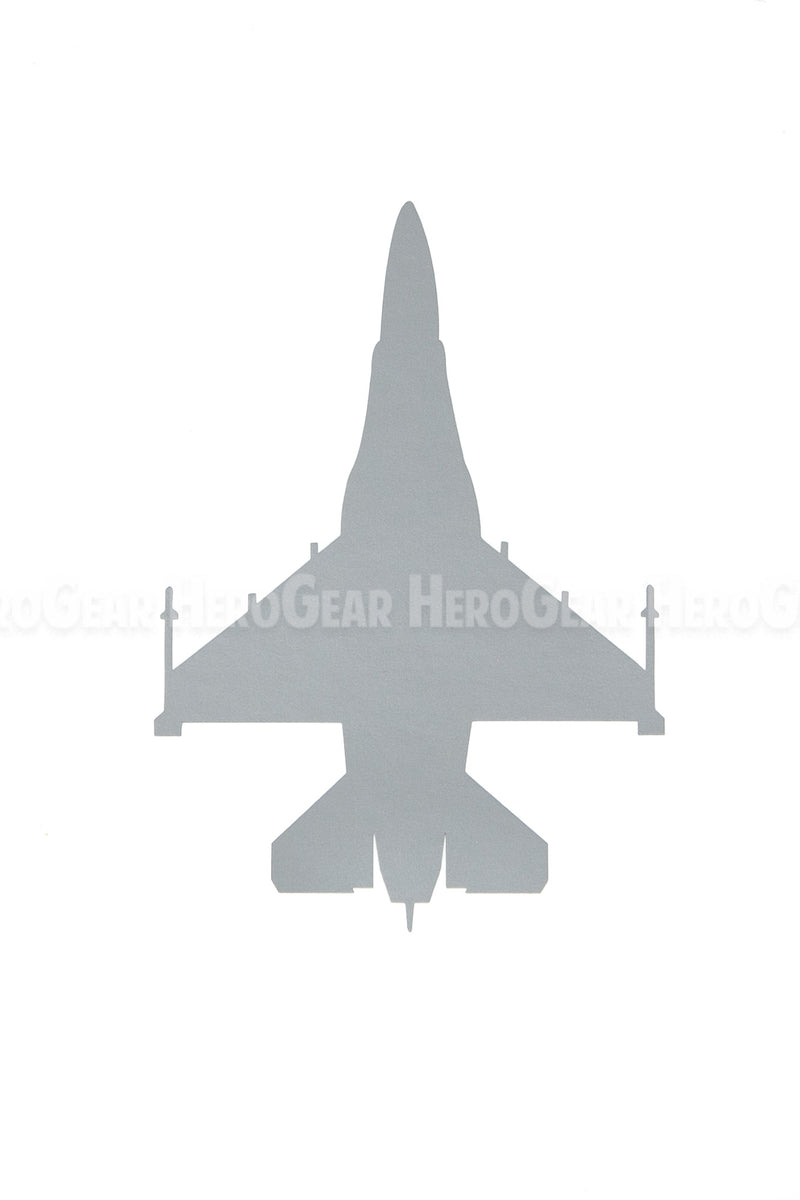 F-16 Falcon "Viper" Top View Vinyl Decal – Hero Gear LLC